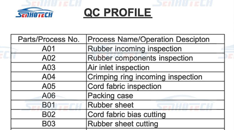 Quality Control of Auto Parts – SENHO TECH